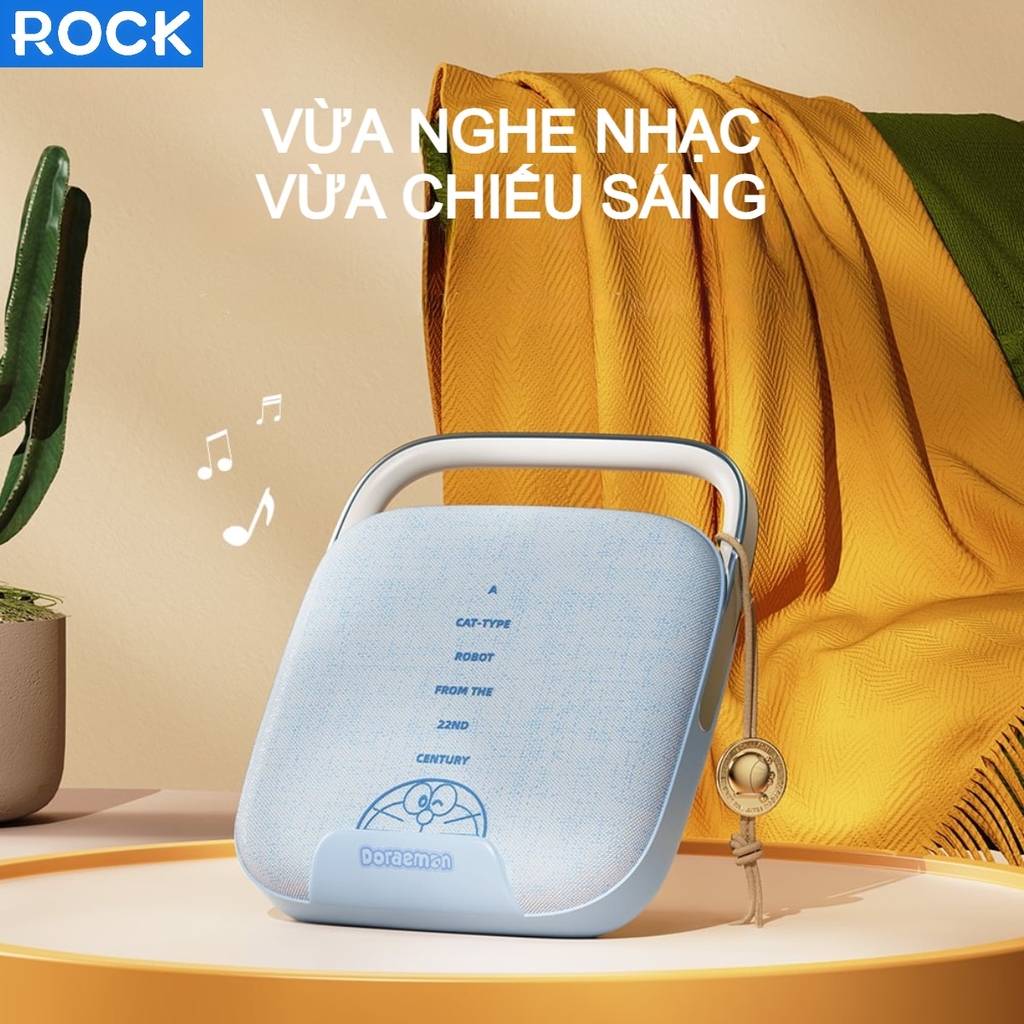 Loa Bluetooth Để Bàn ROCK Starlight Tích Hợp Đèn Và Sạc Không Dây 15W ...