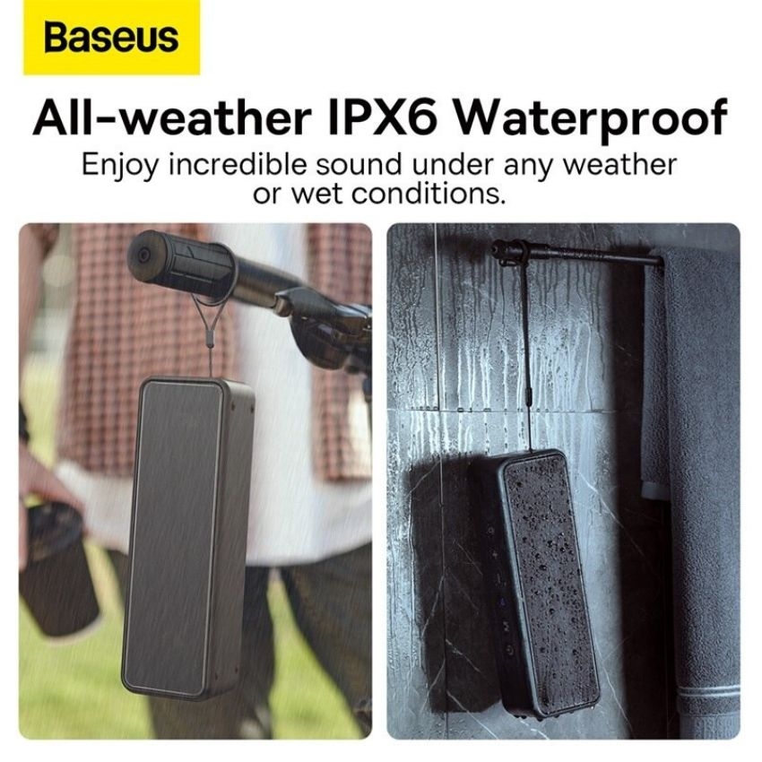 Loa Bluetooth Di Động, Chống Nước Baseus V1 Outdoor Waterproof Portable ...