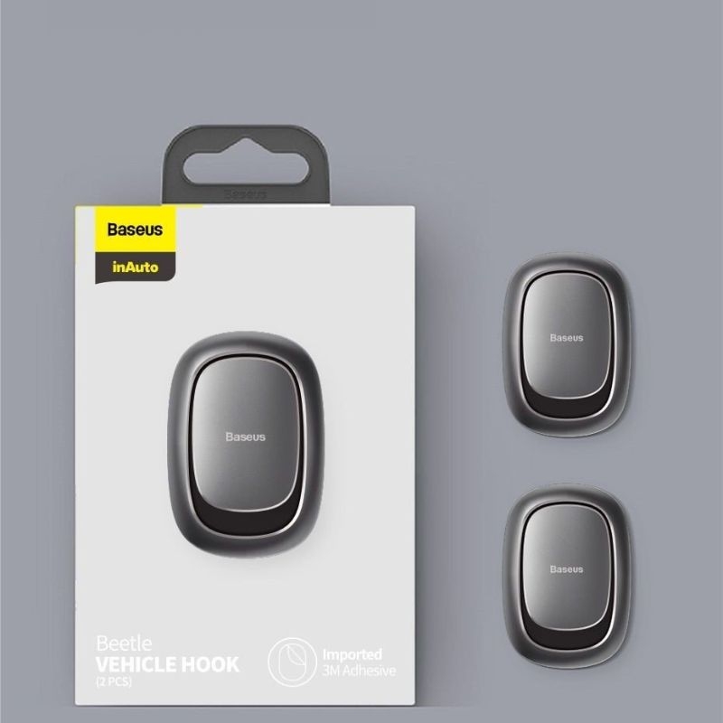 Miếng dán móc treo đa năng Baseus Beetle Vehicle Hook (2 PCS Set ...