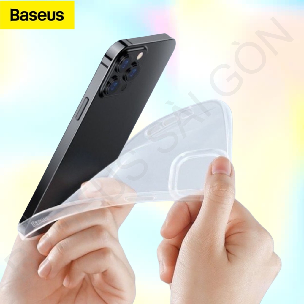 Ốp Lưng Trong Suốt Baseus Simple Clear Case Dùng Cho iPhone 16 Series (Siêu mỏng, trong suốt ...