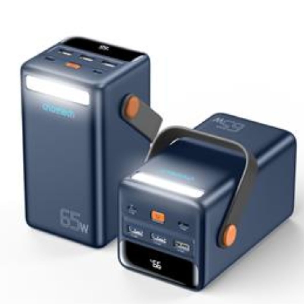 Pin sạc dự phòng dung lượng siêu khủng 50000mAh công suất 65W Choetech ...