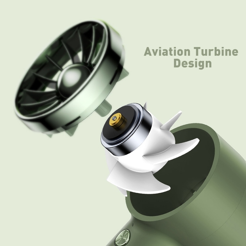 Quạt Cầm Tay sử dụng pin Mini Baseus Flyer Turbine Handheld Fan ...
