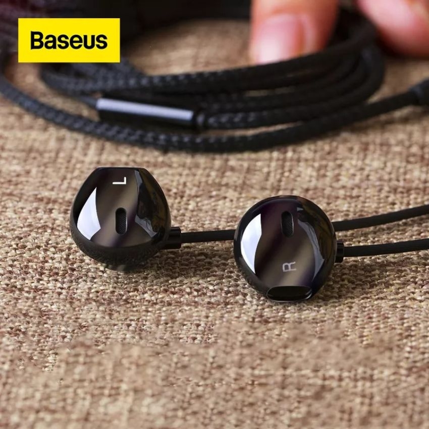 Tai nghe có dây nhét tai Baseus Encok H06 Lateral in-ear Wired Earphone ...