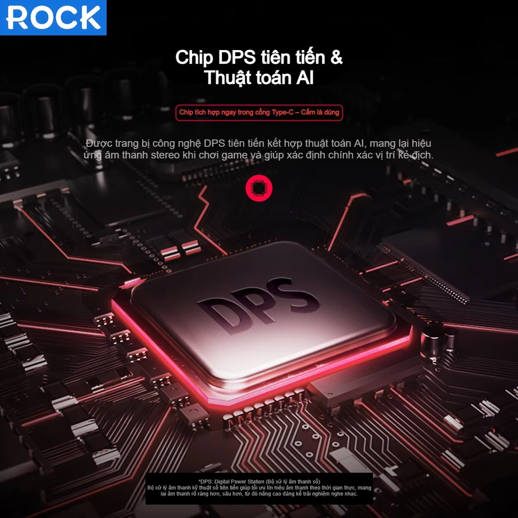 Tai nghe dây chân cắm Type C gaming Rock Space C2 âm thanh stereo cao ...