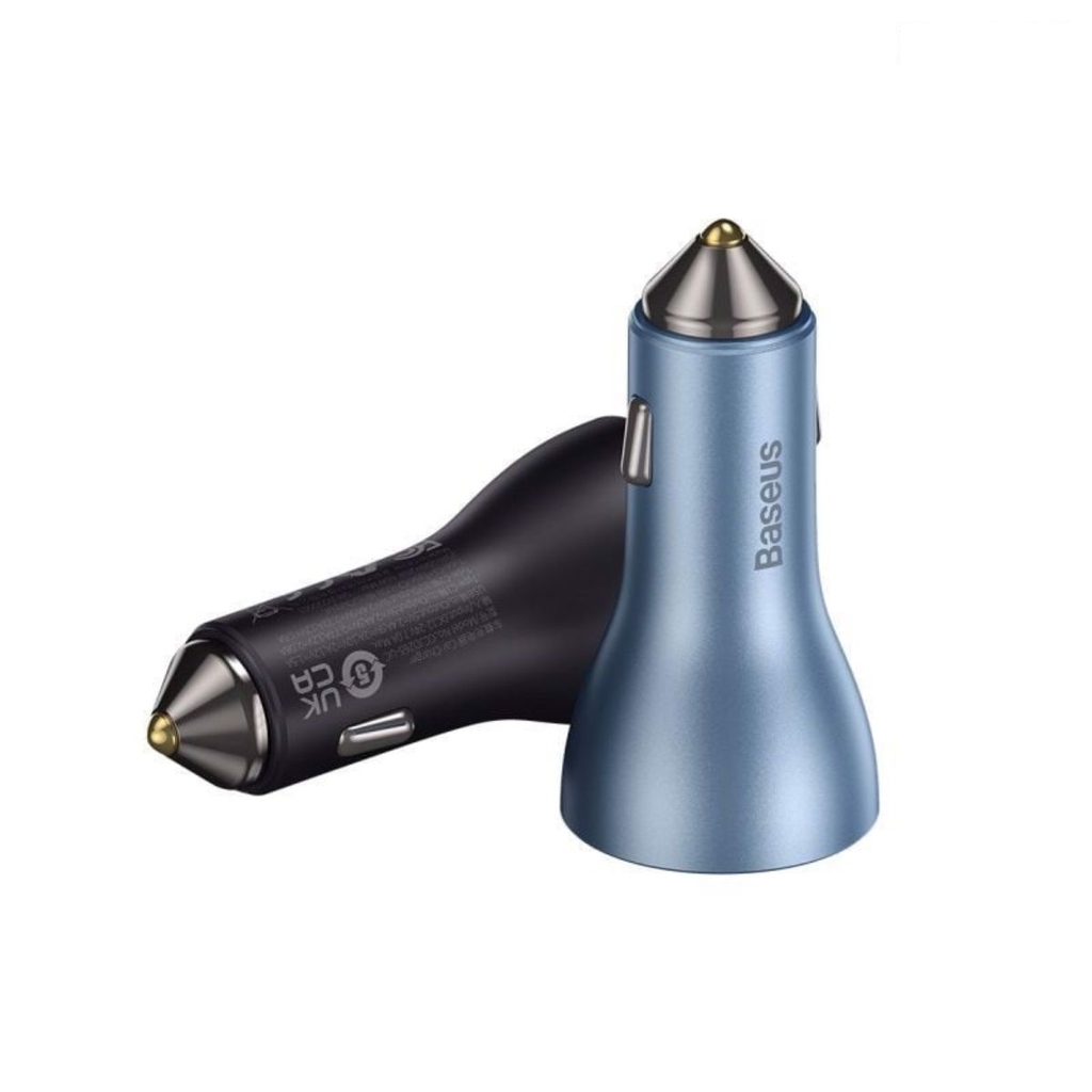 Tẩu sạc ô tô đa năng Baseus Golden Contactor Pro Triple Fast Charger ...