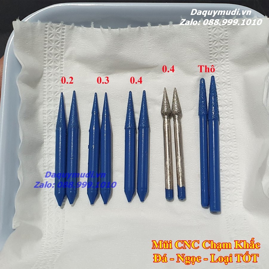 Dao CNC chạm khắc đá ngọc - dao tinh loại tốt | ĐÁ QUÝ MUDI