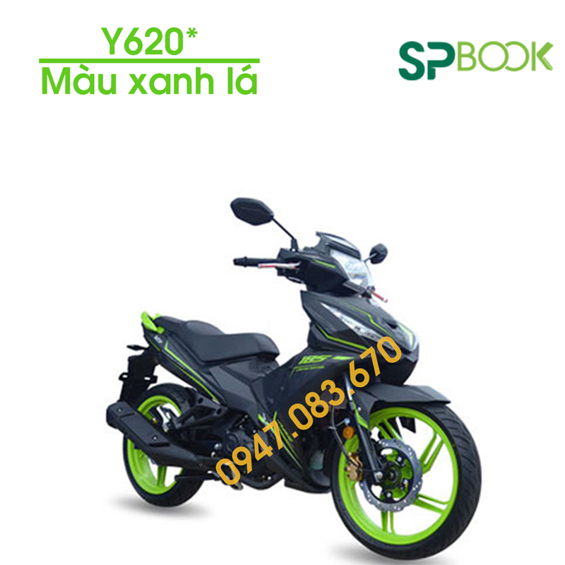 sơn xe máy samurai Y620* MÀU XANH LÁ SPBook - hệ sinh thái học dễ