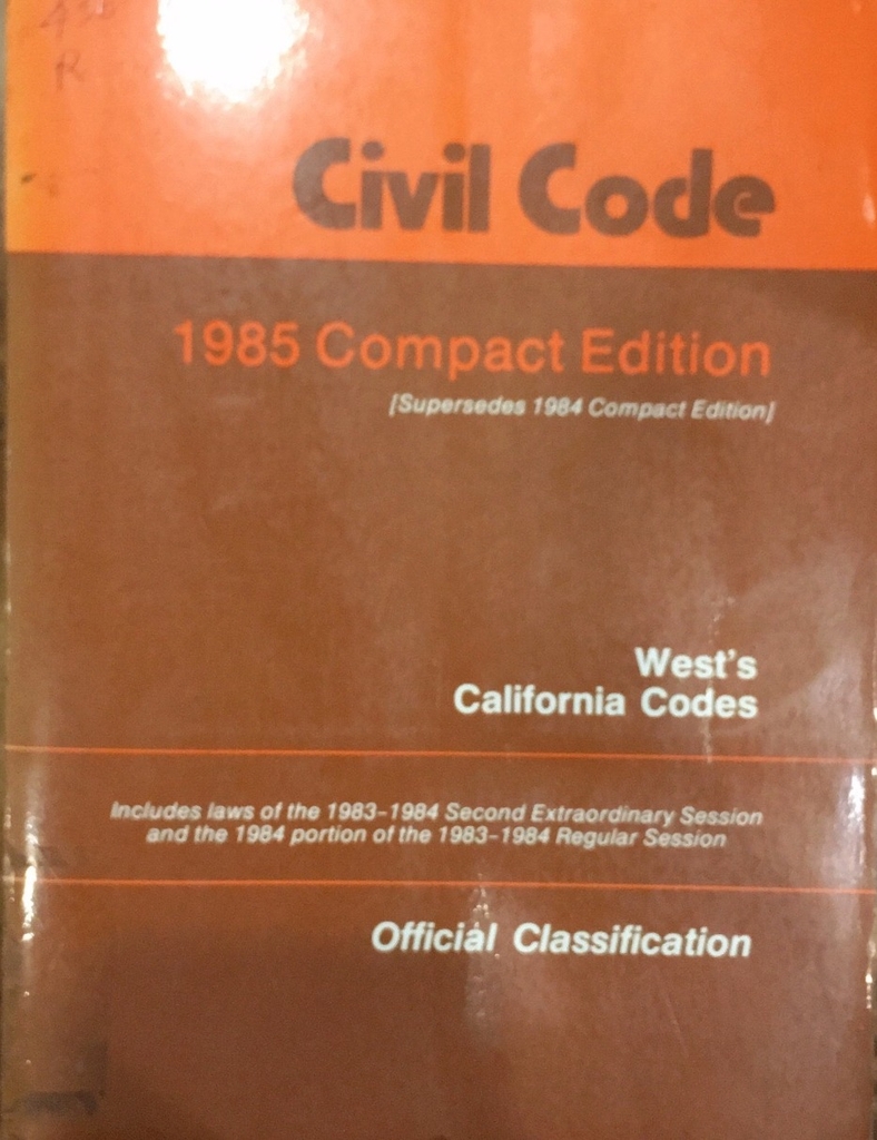Civil Code 1985 Compact Edition | Thư Hiên Dịch Trường