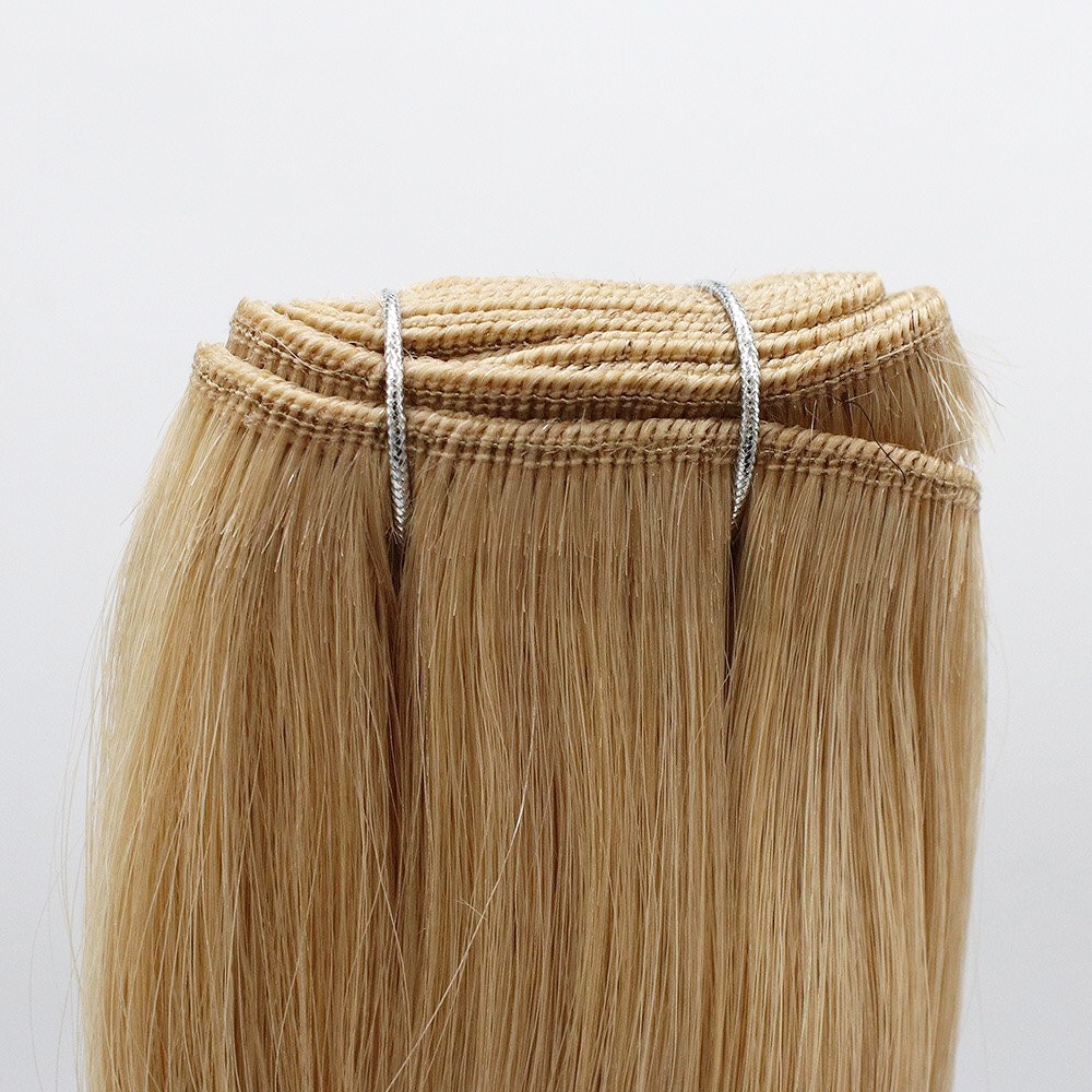 Machine Weft Hair Double drawn Dark blonde Item code: ZNMA0001b Zenohair
