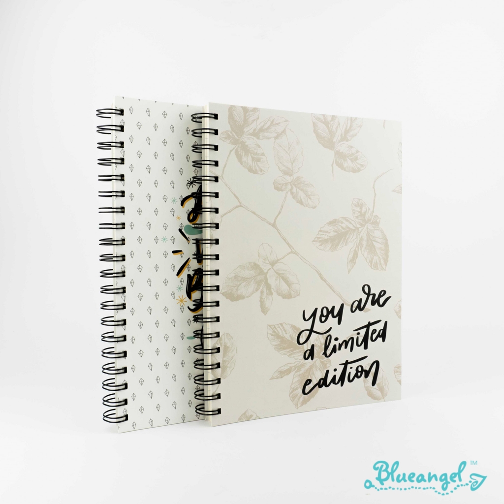 Sổ lò xo A4 kẻ ngang Blueangel SIN-LK (8 mẫu bìa, có ví pocket chia ...