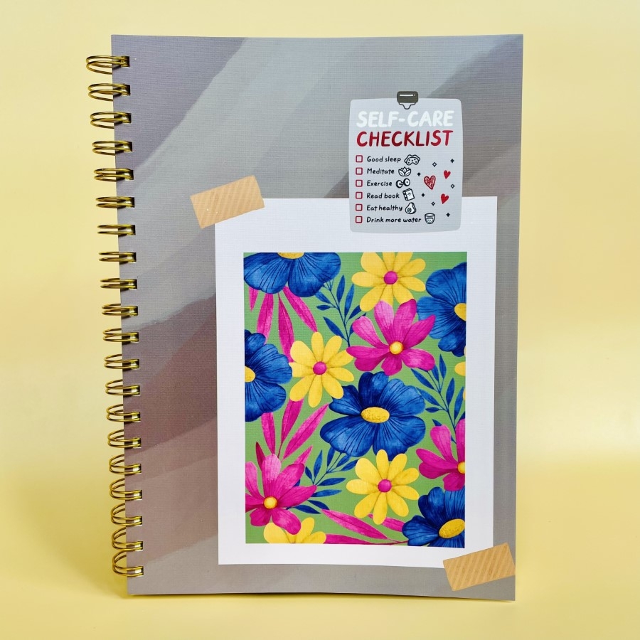 Sổ lò xo A4 kẻ ngang Blueangel SIN-LK (8 mẫu bìa, có ví pocket chia ...