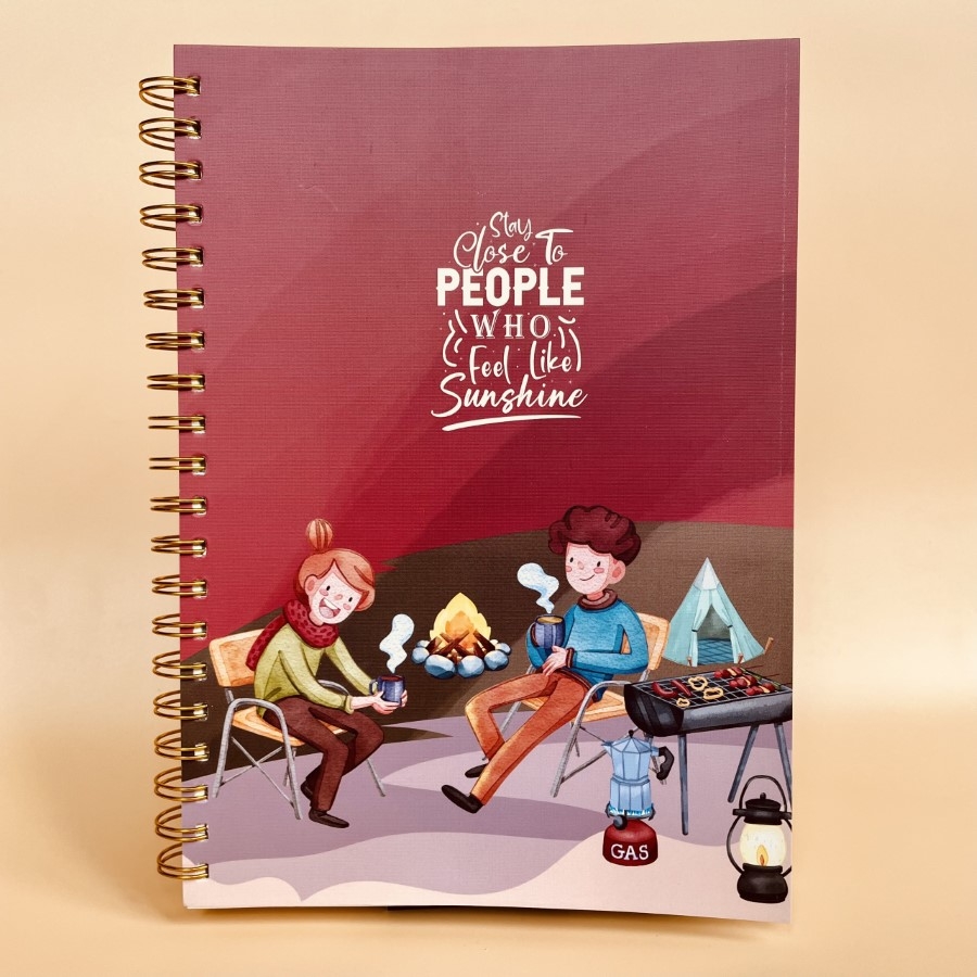 Sổ lò xo A4 kẻ ngang Blueangel SIN-LK (8 mẫu bìa, có ví pocket chia ...