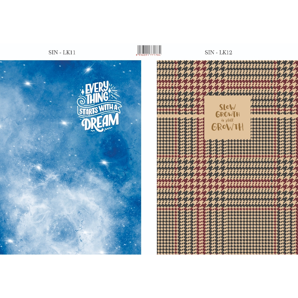 Sổ lò xo A4 kẻ ngang Blueangel SIN-LK (8 mẫu bìa, có ví pocket chia ...