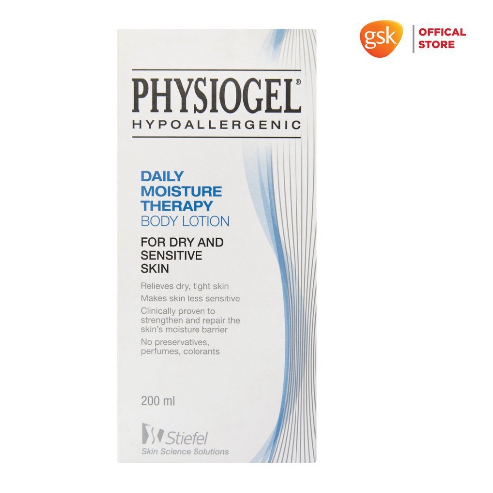 [CHÍNH HÃNG] Physiogel Sữa dưỡng ẩm dành cho da khô, da nhạy cảm HYPOALLERGENIC DMT LOTION 200ML