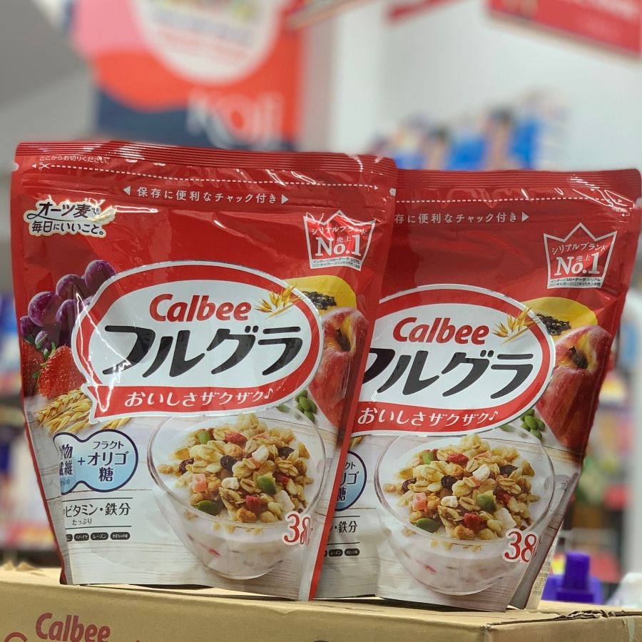 Ngũ cốc hoa quả Calbee Nhật Bản