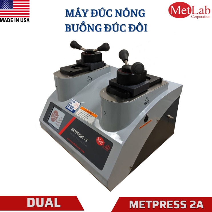 Máy đúc mẫu nóng Metpress 2A (Dual) | Công ty TNHH TMDV IST