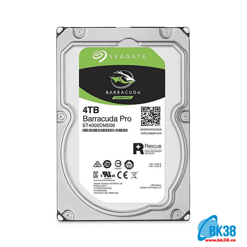 Ổ cứng HDD Seagate Barracuda 4TB - BK38