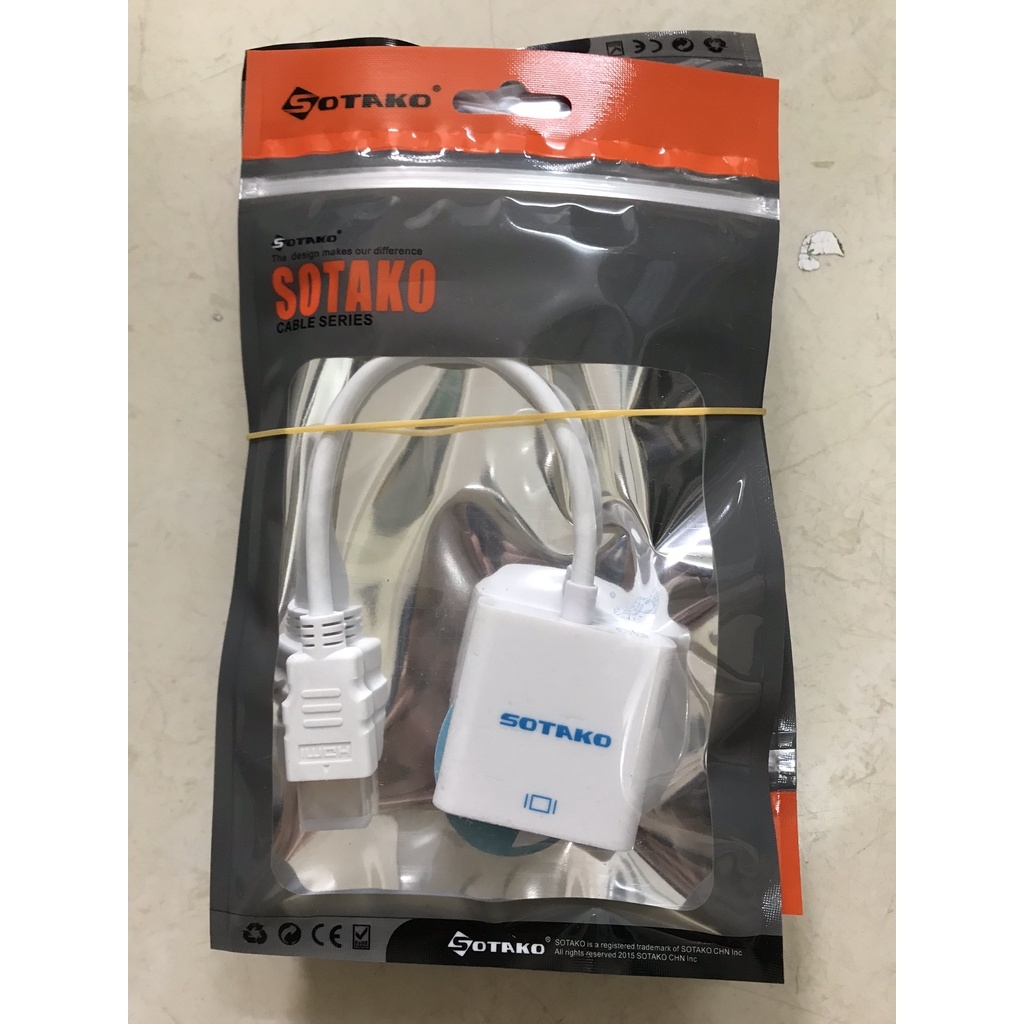 Cáp chuyển USB sang VGA bền, giá tốt - BK38