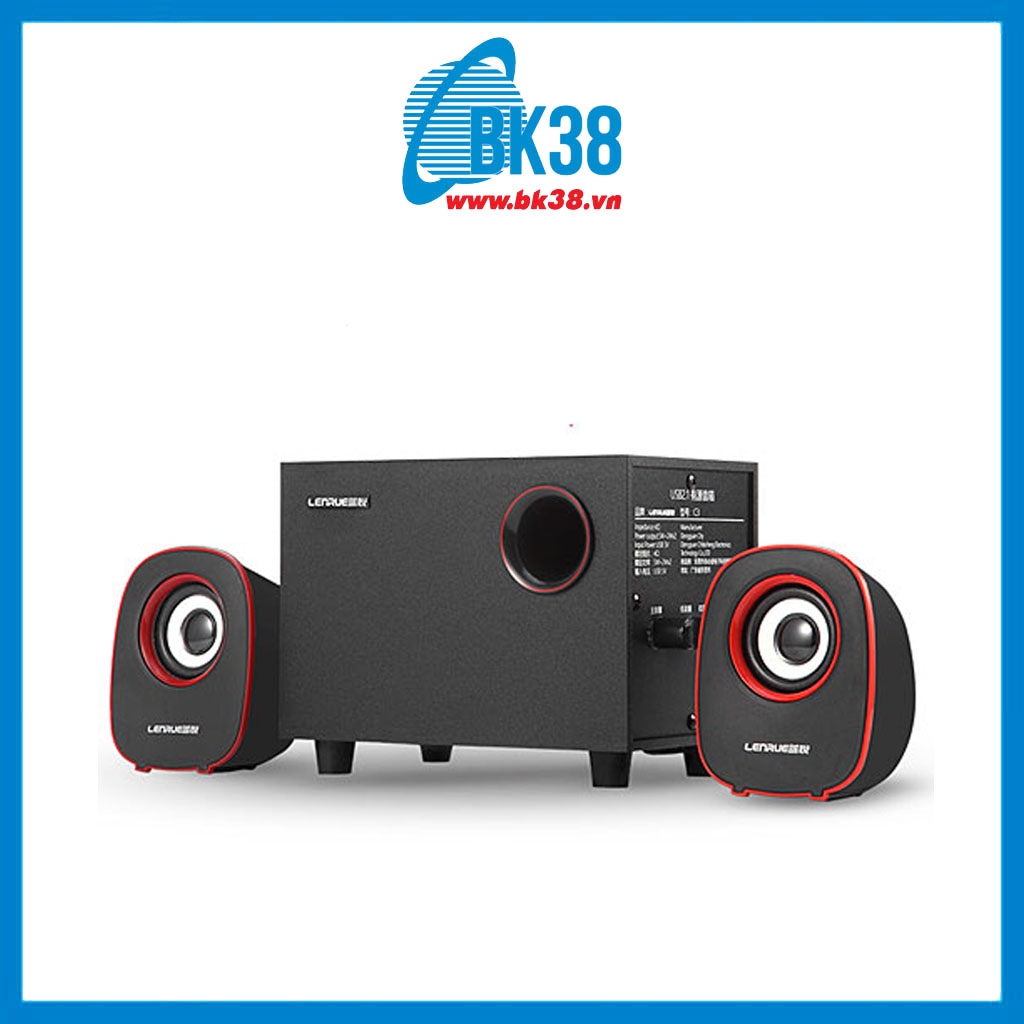 Loa Vi Tính Lenrue C3 (2.1/USB 5V) - BK38
