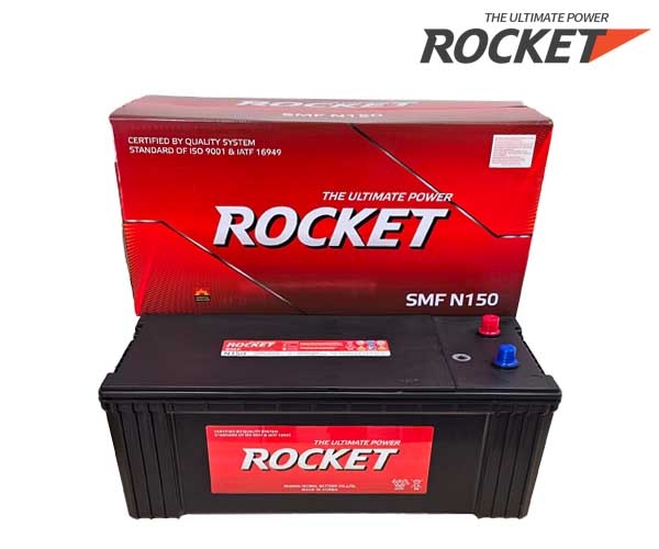 ẮC QUY ROCKET SMF N150, 12V-150AH | CÔNG TY TNHH ẮC QUY GIA PHÁT