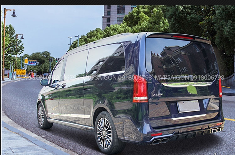 Nâng cấp body Kit Vito V250 V-class lên bản Triumph Maybach