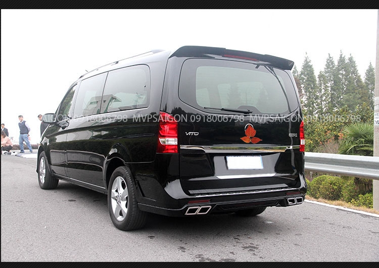 Nâng cấp body Kit Vito V250 V-class lên bản Triumph Maybach