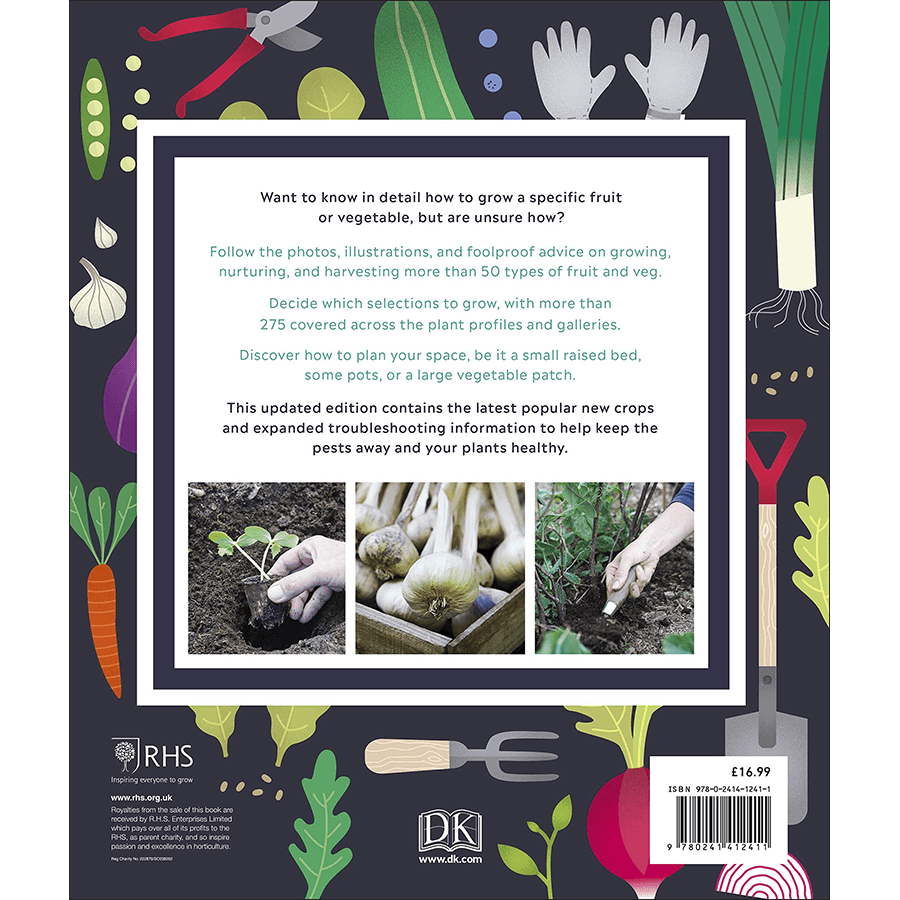 RHS Step-by-Step Veg Patch: A Foolproof Guide to Every Stage of Growing ...