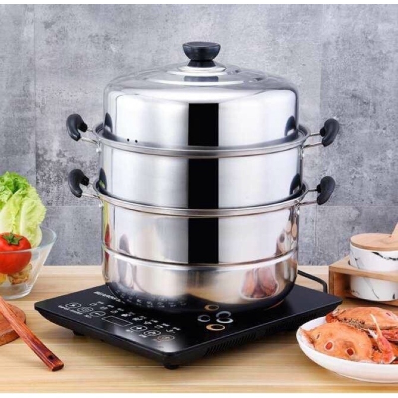 Nồi hấp inox đa năng 3 tầng cao cấp - Linh Kiện Khánh Nhân - Kho sỉ đồ ...