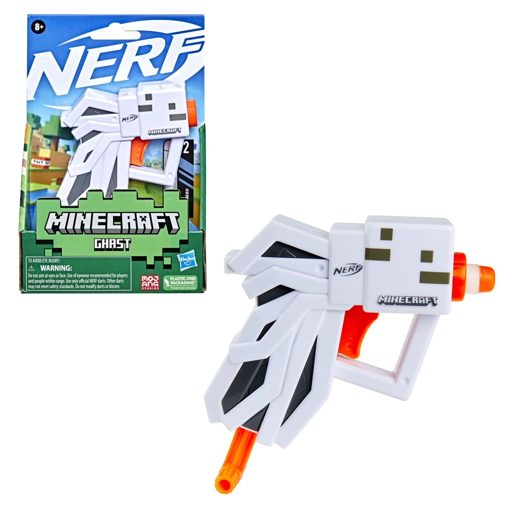 NERF MicroShots Minecraft Ghast Mini Blaster Nerf - Sản phẩm chính hãng ...