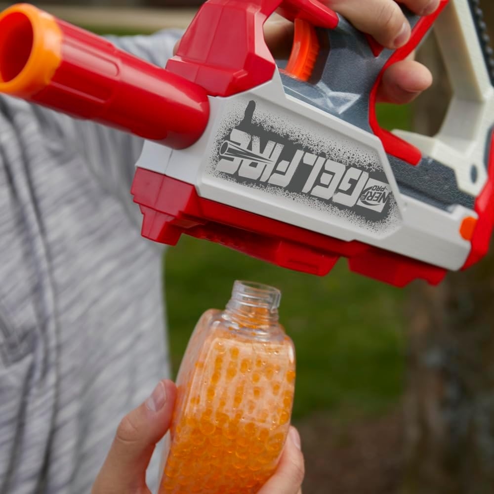 Nerf Pro Gelfire Mythic Full Auto Blaster & 10,000 Gelfire Rounds, 800 ...
