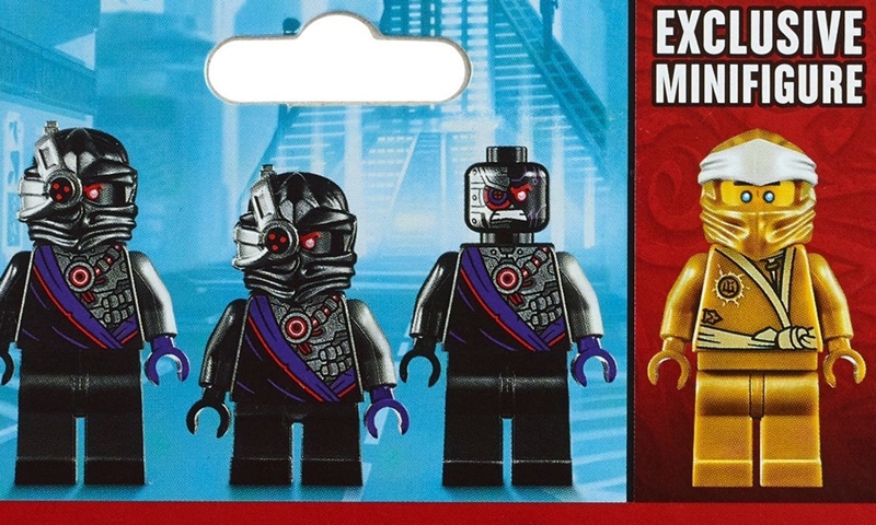 LEGO Ninjago Golden Zane Minifigure Accessory Set (40374) Nerf - Sản ...