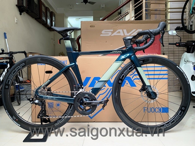 Xe đạp đua JAVA FUOCO DISC (2024) - Khung, vành full Carbon; group ...