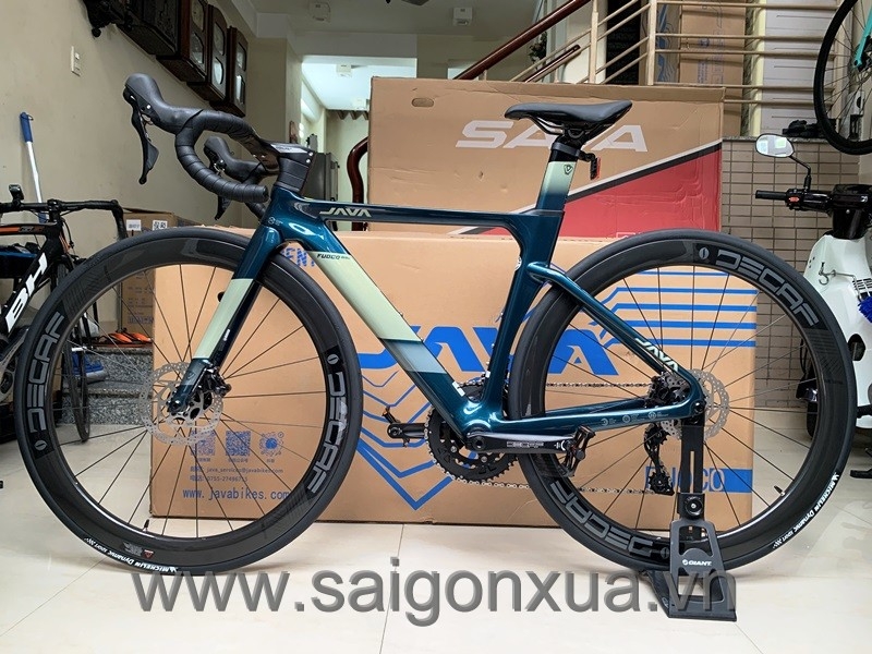 Xe đạp đua JAVA FUOCO DISC (2024) - Khung, vành full Carbon; group ...