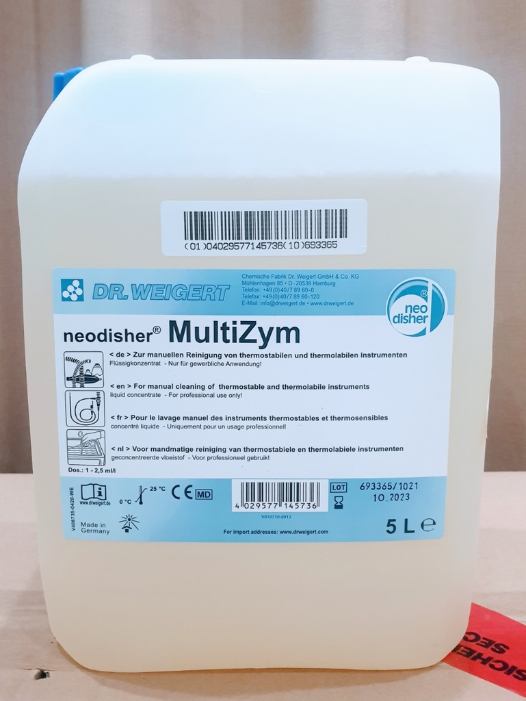 Dung dịch tẩy rửa dụng cụ y tế đa enzyme - neodisher MultiZym | CÔNG TY ...