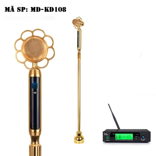 Micro đứng không dây karaoke MDKD cao cấp