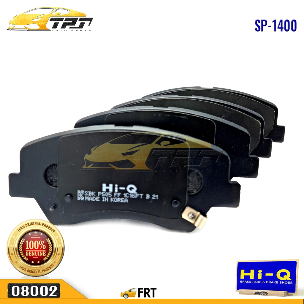 SP1400 | Bố Thắng TRƯỚC Hyundai ACCENT 11-16 AVANTE - ELANTRA 11-16 Kia ...