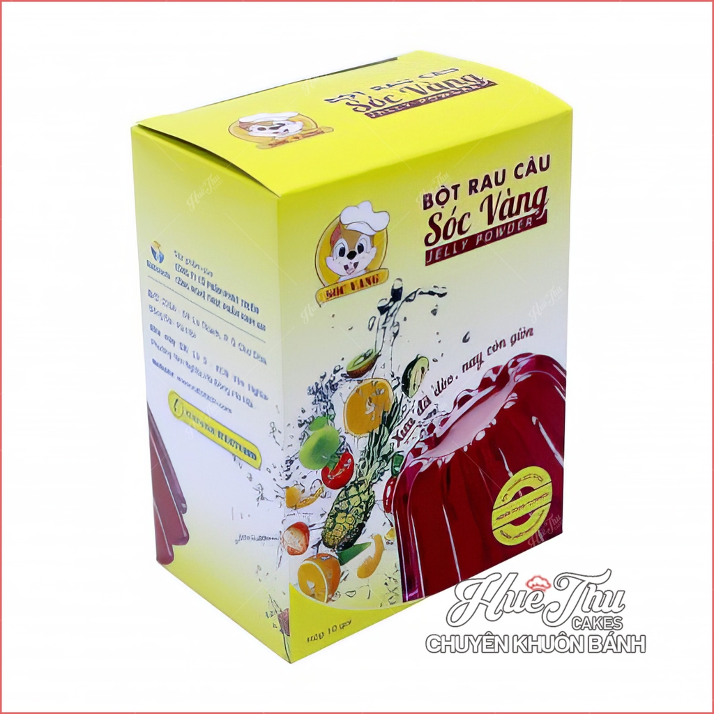 Bột rau câu Sóc Vàng (Jelly Powder)