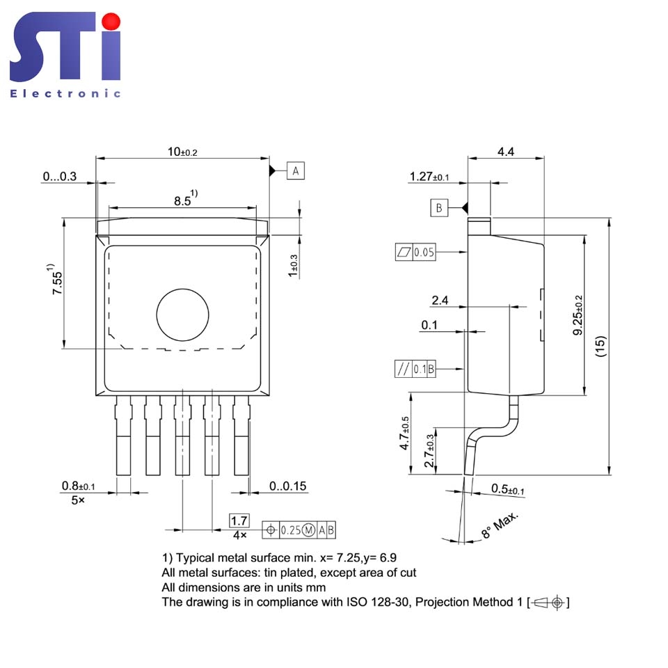 LM2596S_5V - TO263 | STI ELECTRONIC