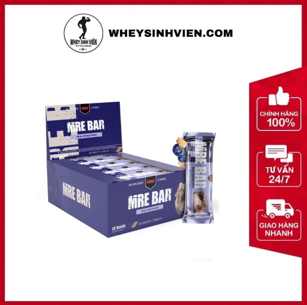 Redcon1 MRE Protein Bar (1 thanh) | wheysinhvien