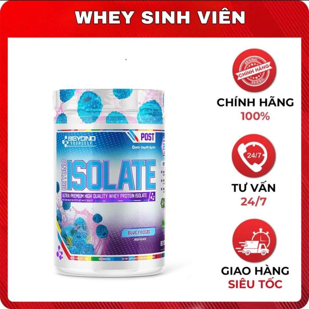 Beyond Isolate Whey Protein (30 lần dùng) - 2 lbs | wheysinhvien