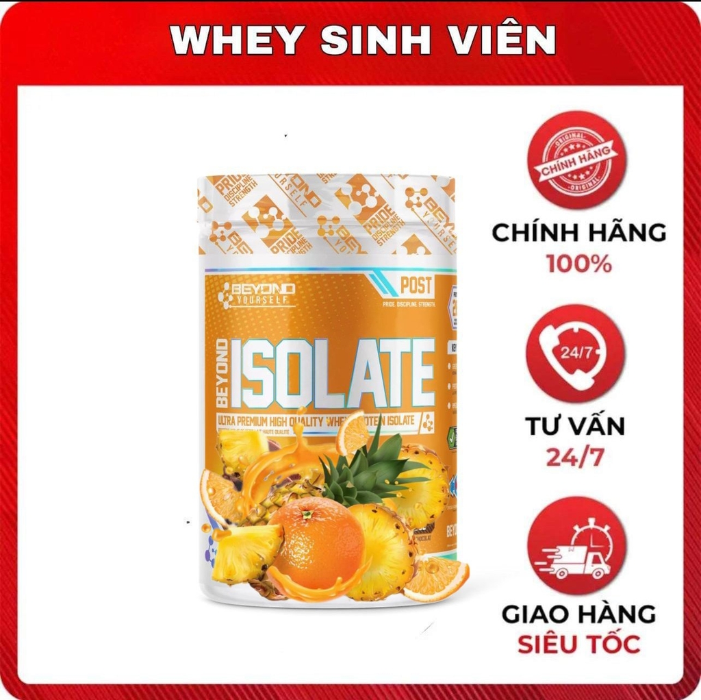 Beyond Isolate Whey Protein (30 lần dùng) - 2 lbs | wheysinhvien