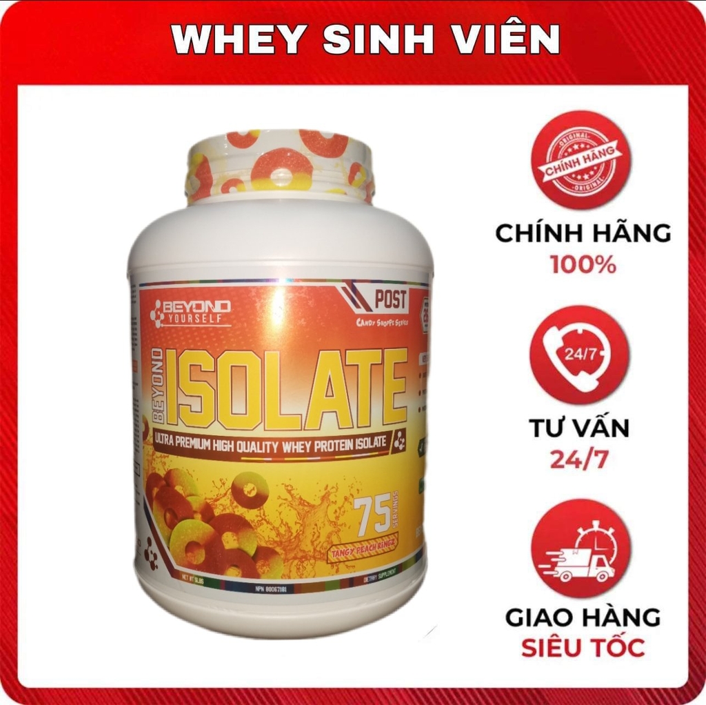 Beyond Isolate Whey Protein (75 lần dùng) | wheysinhvien