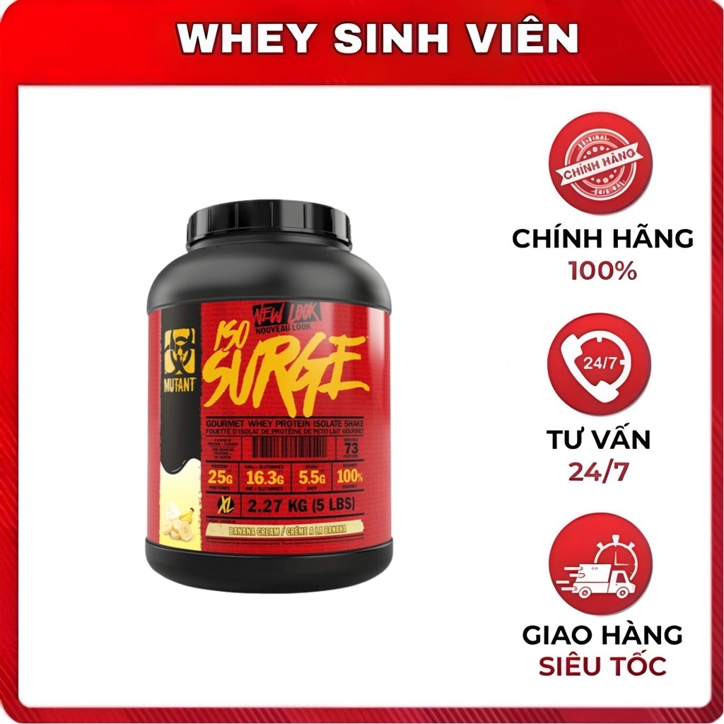 ISO SURGE ( 5LBS) | wheysinhvien