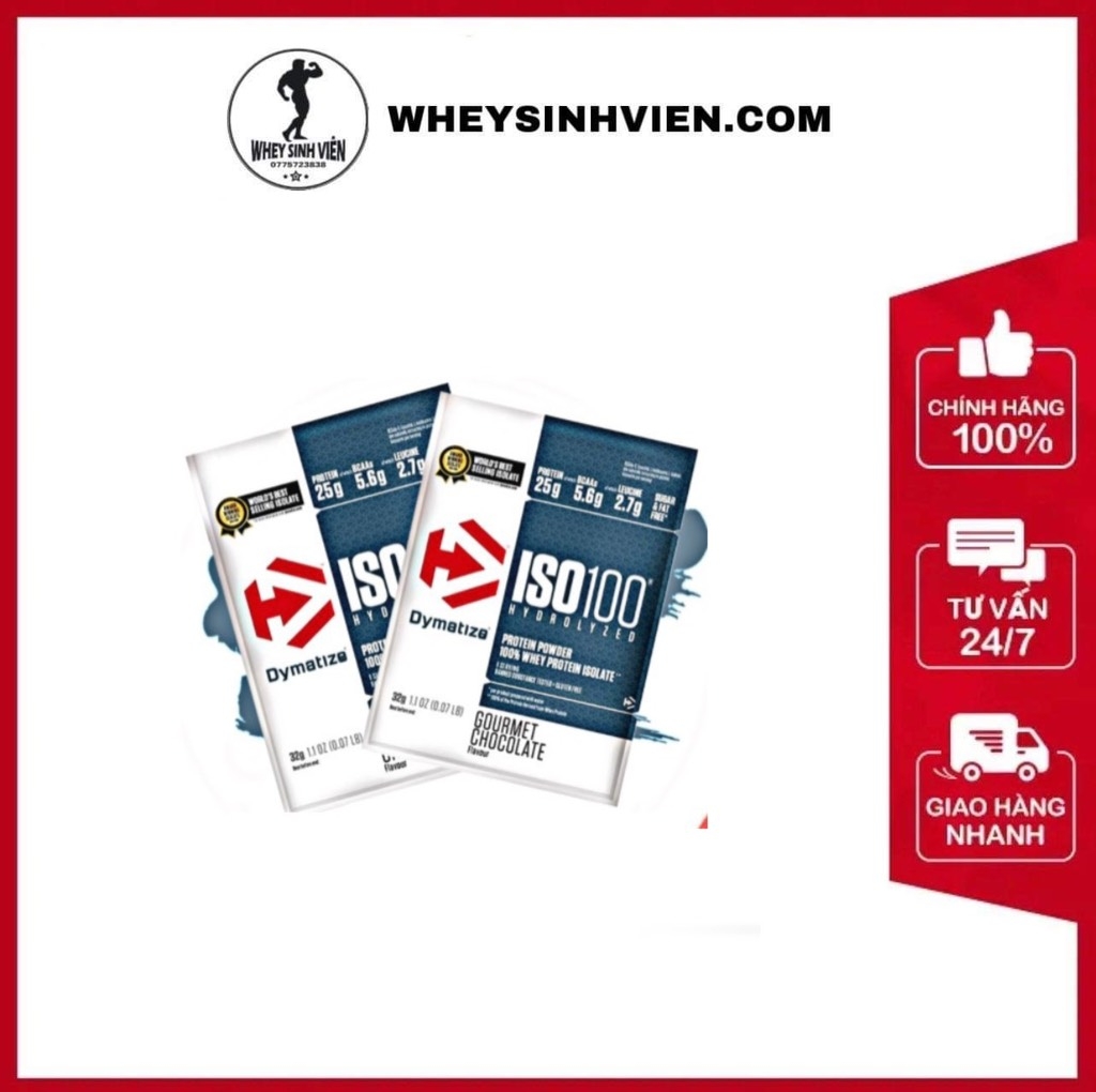 Sample ISO 100 Dymatize | wheysinhvien