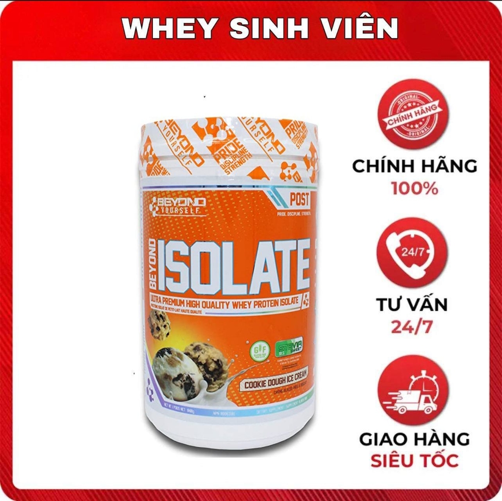Beyond Isolate Whey Protein (30 lần dùng) - 2 lbs | wheysinhvien