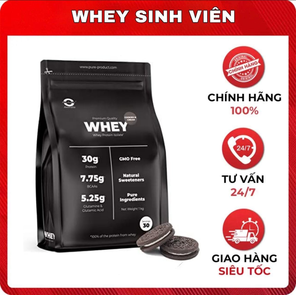Pure Product Australia Whey Protein Isolate | wheysinhvien