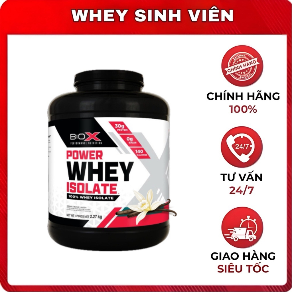 BioX Whey Isolate 5Lbs (2.27kg) | wheysinhvien
