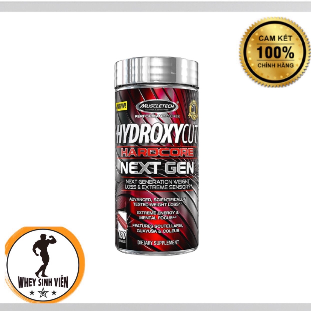 HYDROXYCUT NEXTGEN 180V | wheysinhvien