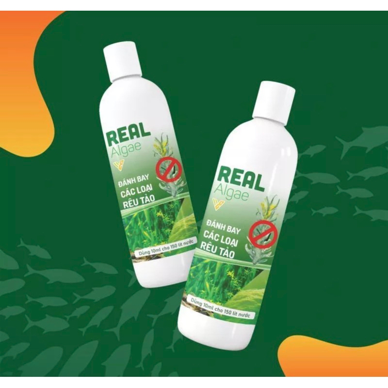 REAL ALGAE 100ml - Chuyên Xử Lý Các Loại Tảo và Rêu Hại, Nước Xanh cho ...