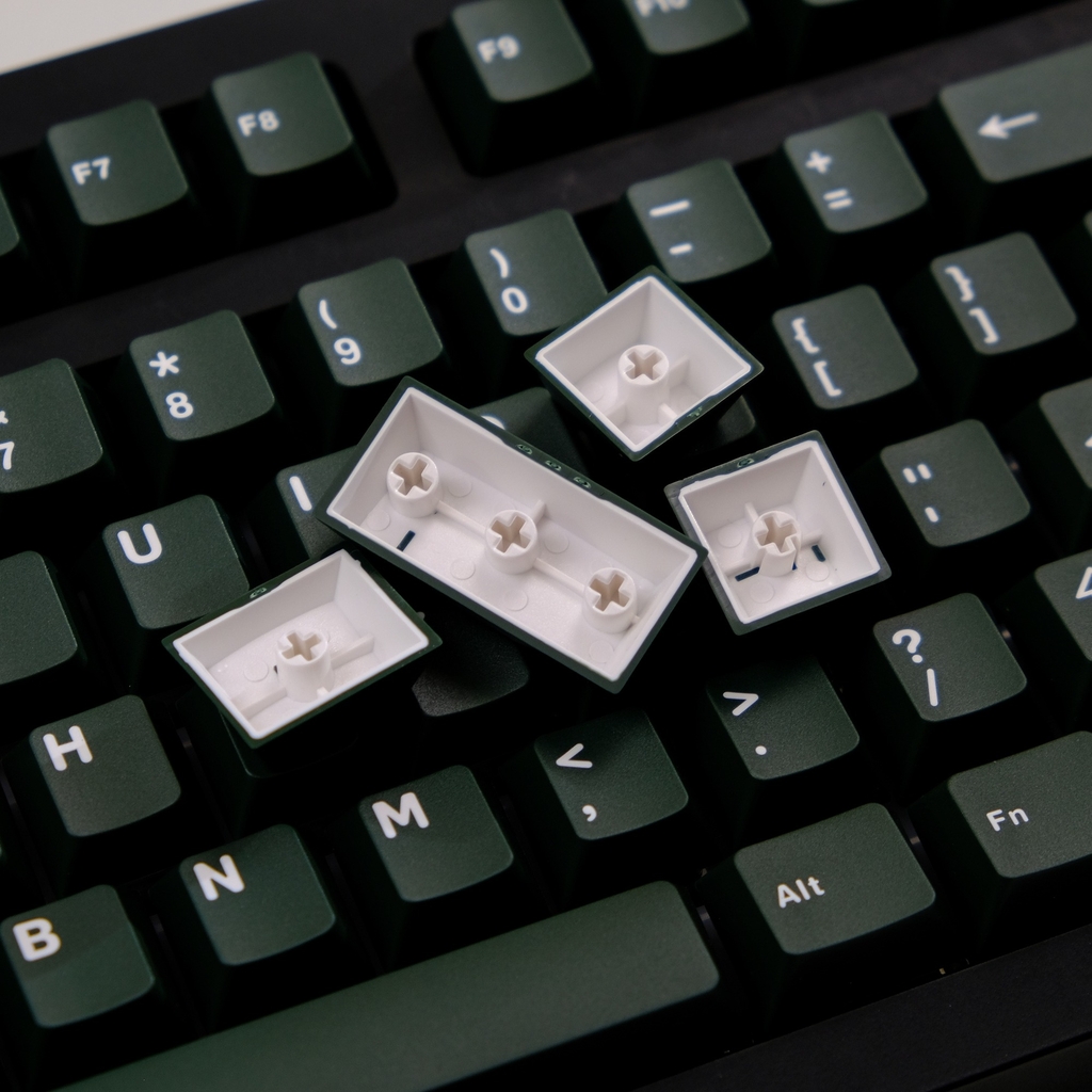 Keycap Cherry Aifei Green Solid ABS Doubleshot